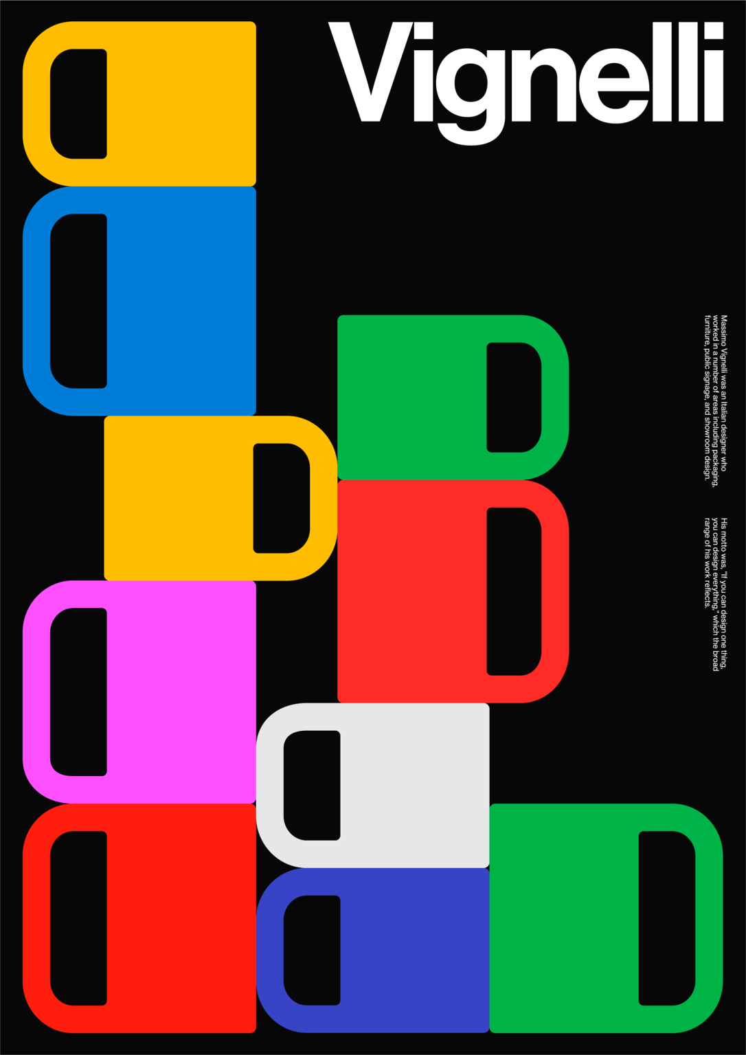 Vignelli 90th anniversary - Studio Size