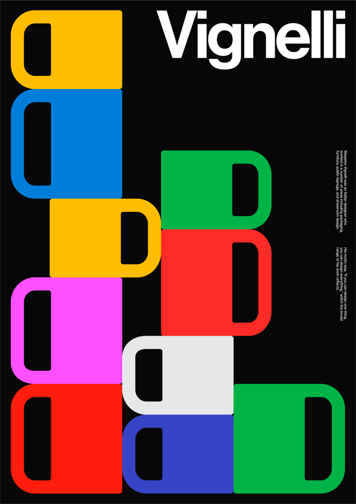 Vignelli 90th anniversary - Studio Size