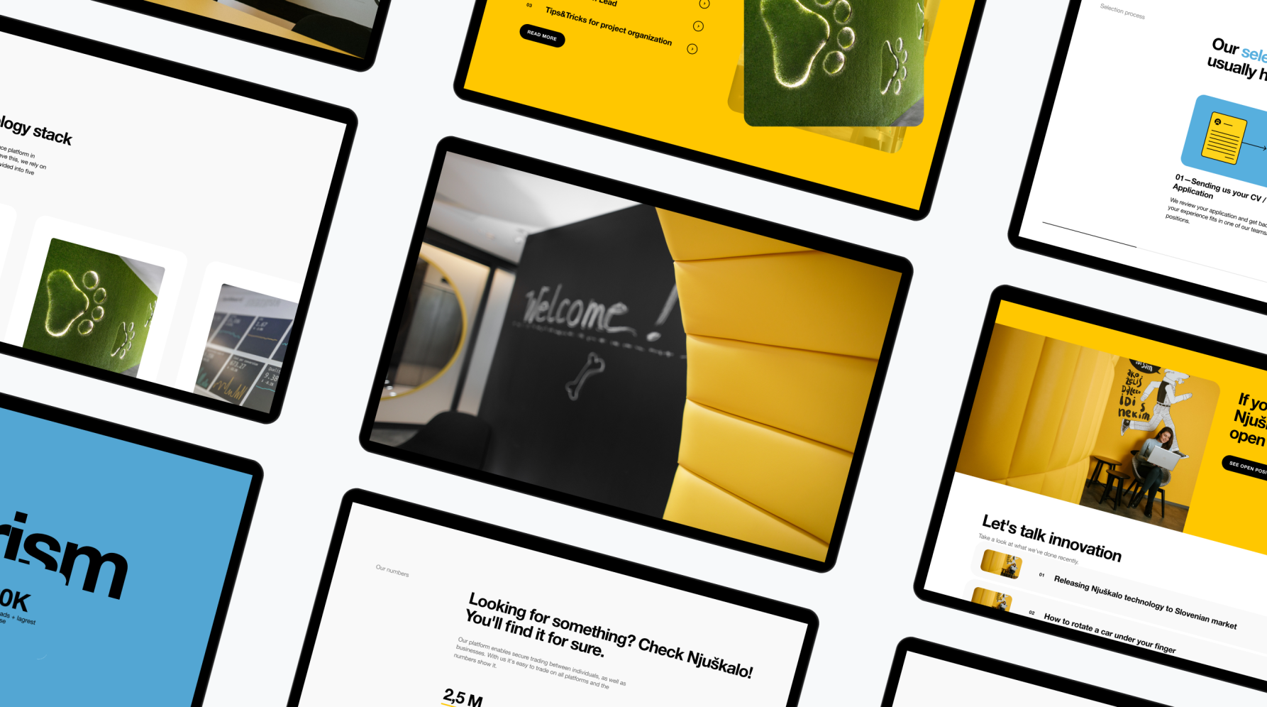 Njuskalo Company Website - Studio Size