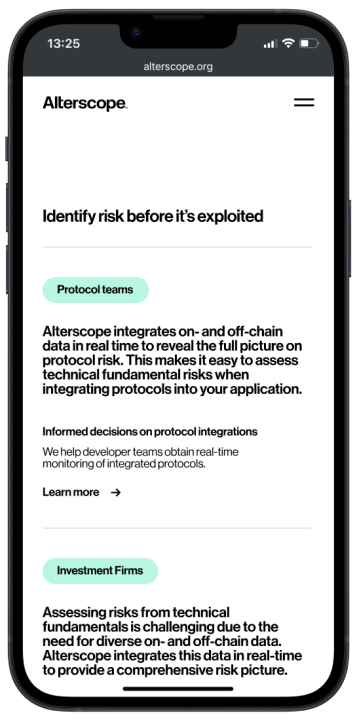 Alterscope - Studio Size